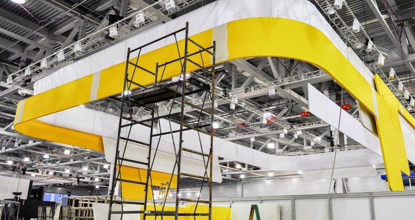 Exhibition Stand Build Timelapse | Exhibit 3Sixty